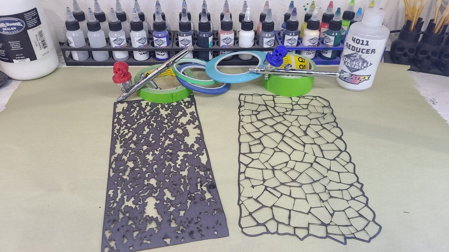 Airbrush Stencils – Mike’s Brush