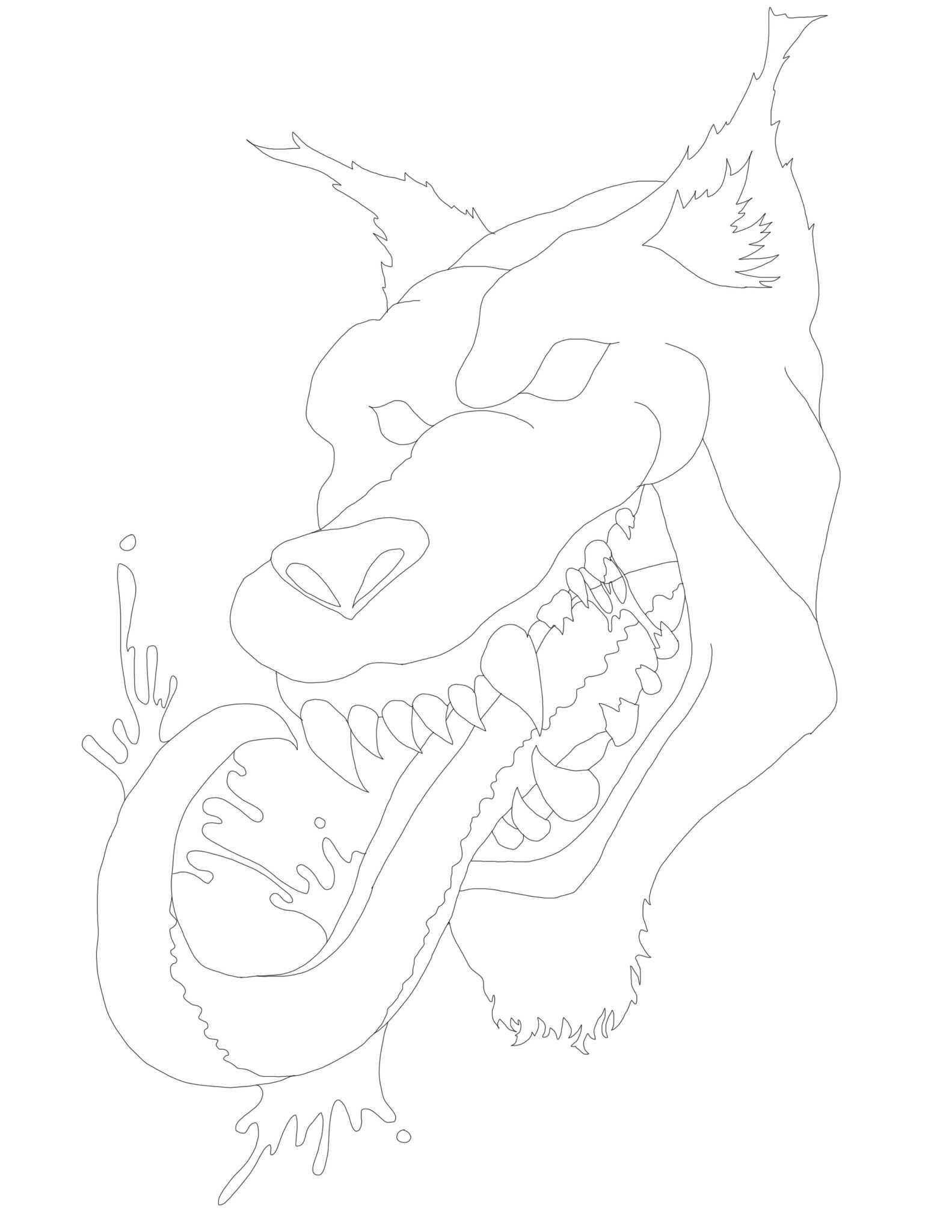 How to Airbrush Werewolf – Mike’s Brush