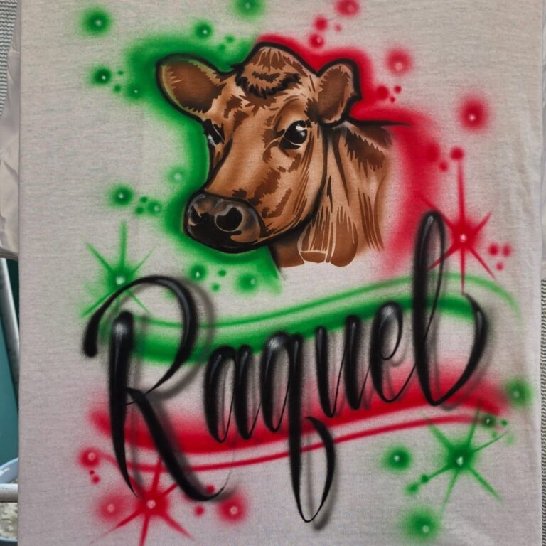 Cow T-Shirt – Mike’s Airbrush