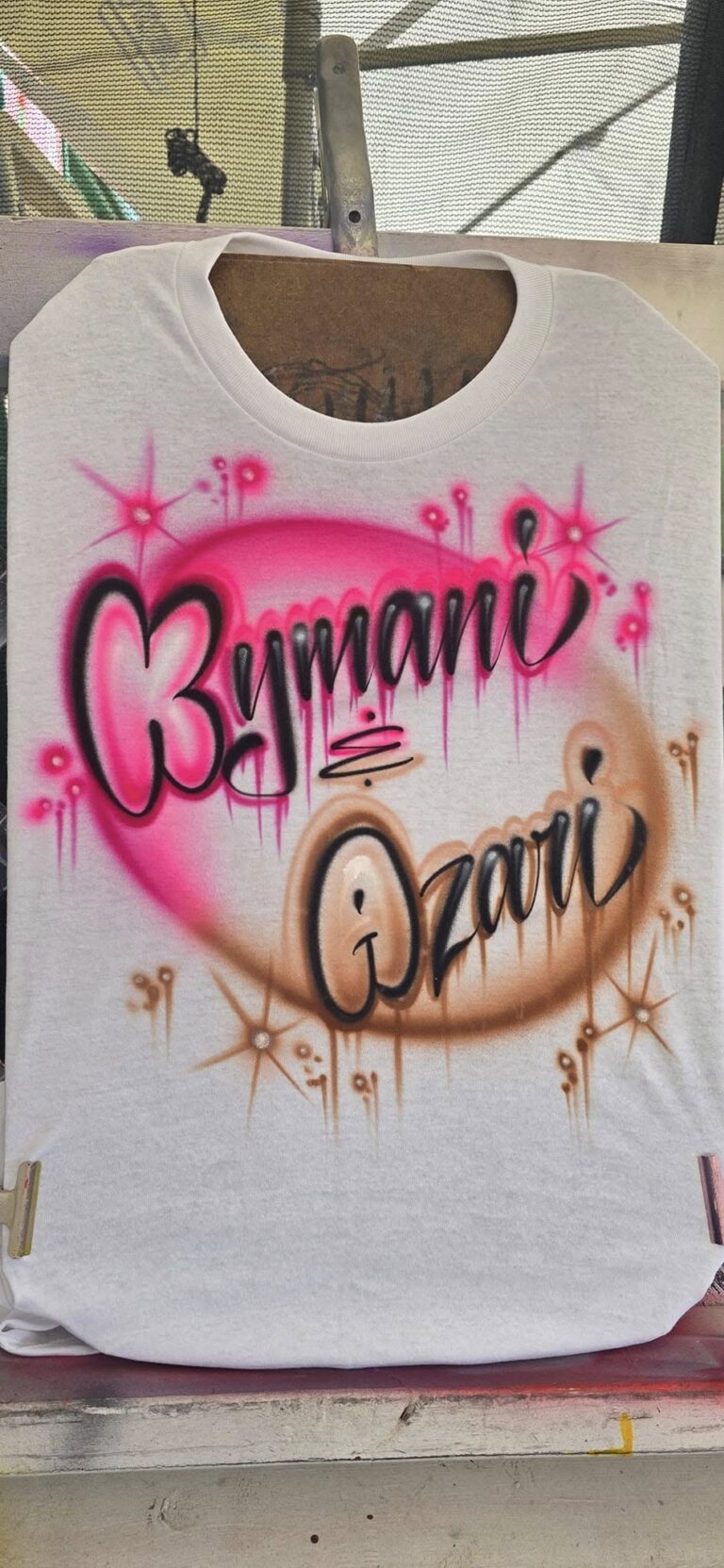 Bubble Script T-Shirt – Mike’s Airbrush